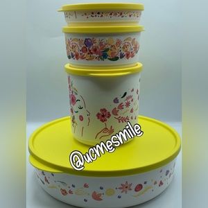 Tupperware | Kitchen | Tupperware Fresh As A Flower Collection Bundle ...
